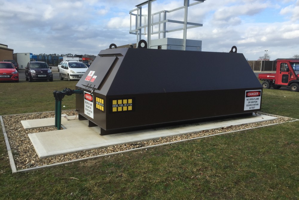 Storage tank replacement at RAF Lakenheath - andwis. Group