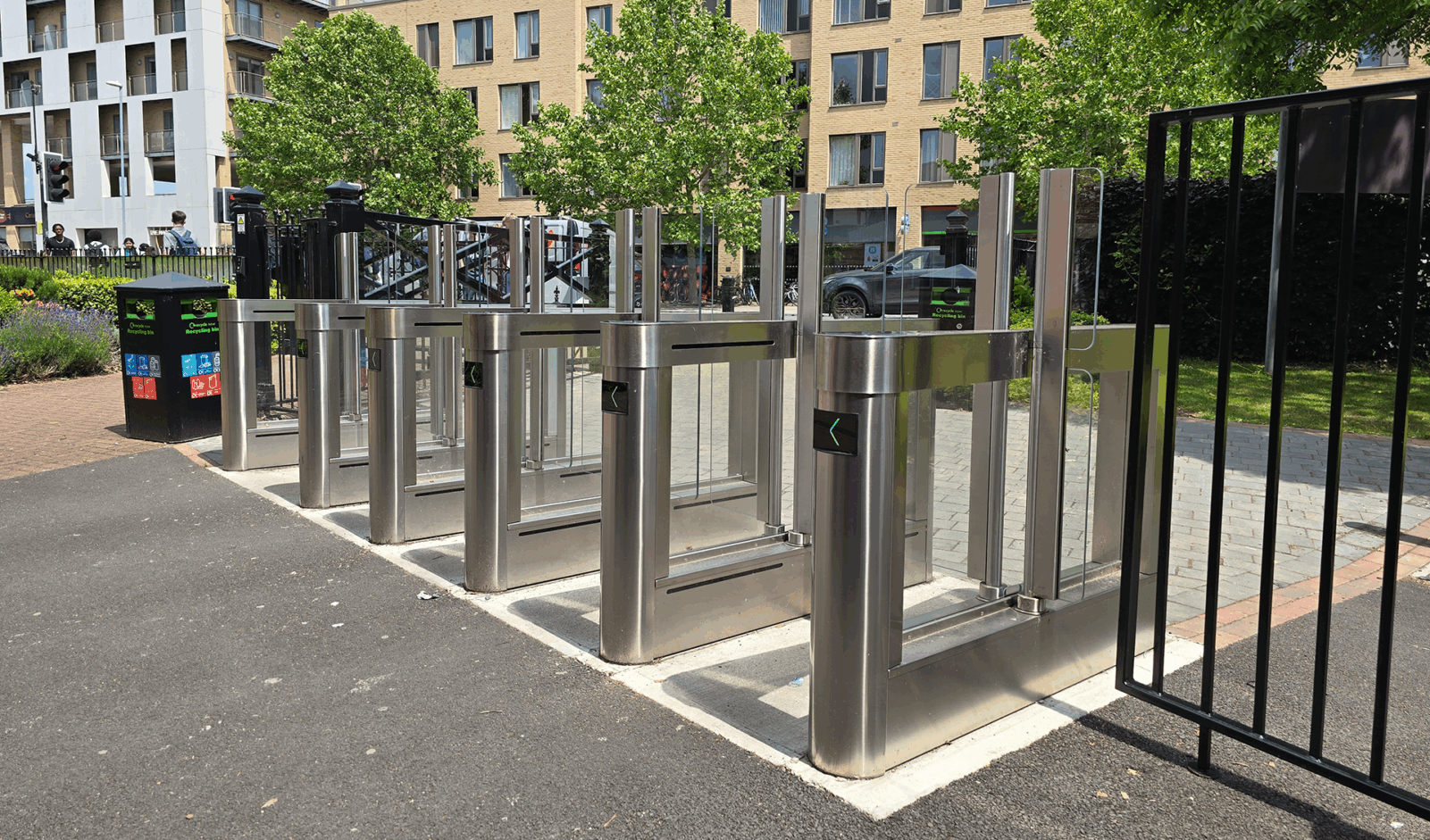 Entrance and Access Control for Hills Road Sixth Form College
